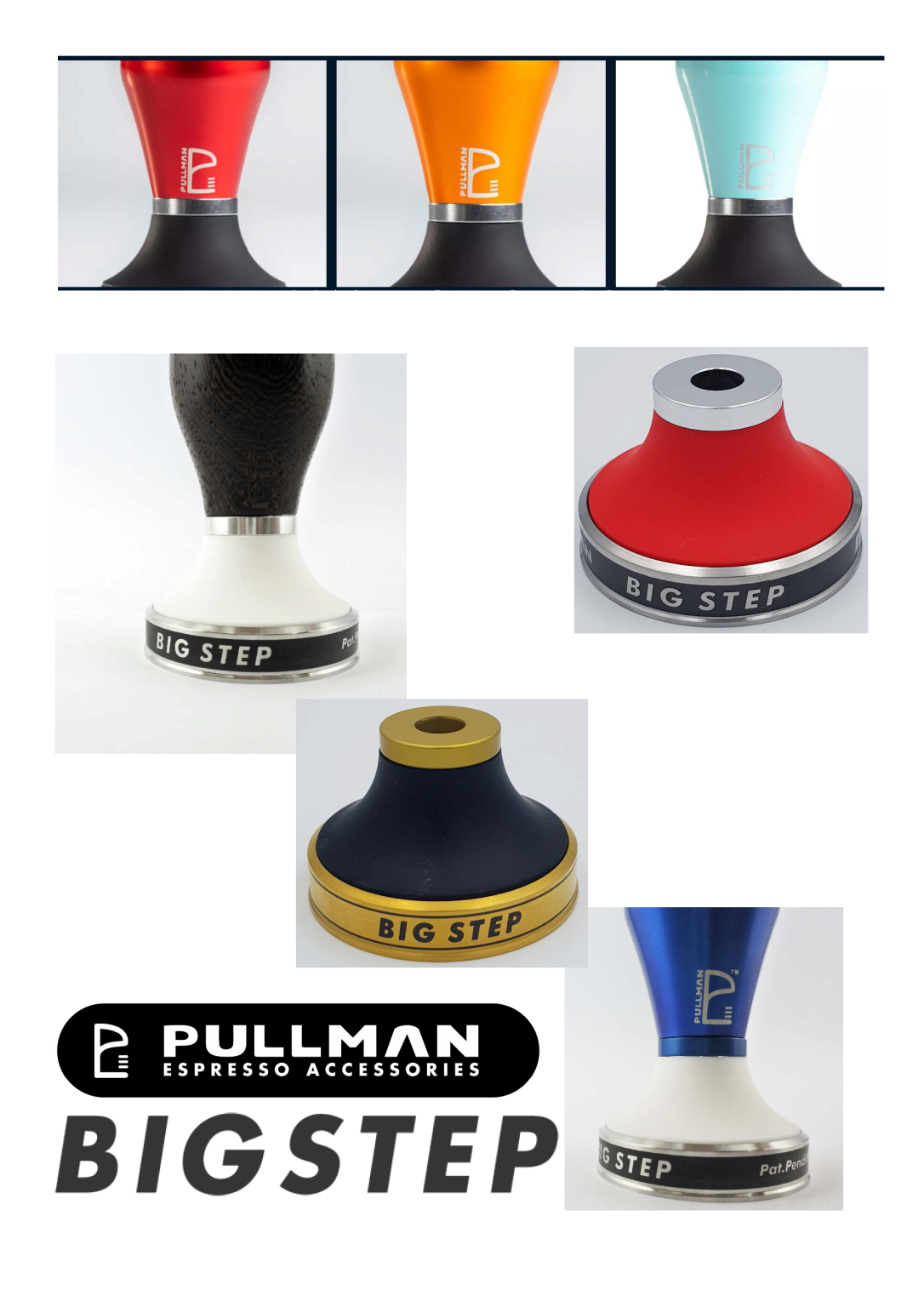 Barista Tamper – Big Step Base - Pullman Espresso Accessories